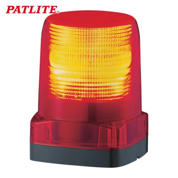 PATLITE LED表示灯|特長:屋外・遠距離からの視認性が抜群です。 超高輝度LEDフラッシュ表示灯です。 最高の視認性と絶対の信頼性、3年間の無償修理対応、品質に絶対の自信を持ったメンテナンスフリー設計です。