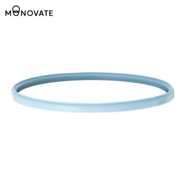 MONOVATE ステンレスタンク用オプション|特長:パッキンの色による識別ができます。 内容物に合わせて、パッキンの色を変えられます。 カラーパッキンは欠片が容器内に混入してしまっても見つけやすいので事故防止に最適です。