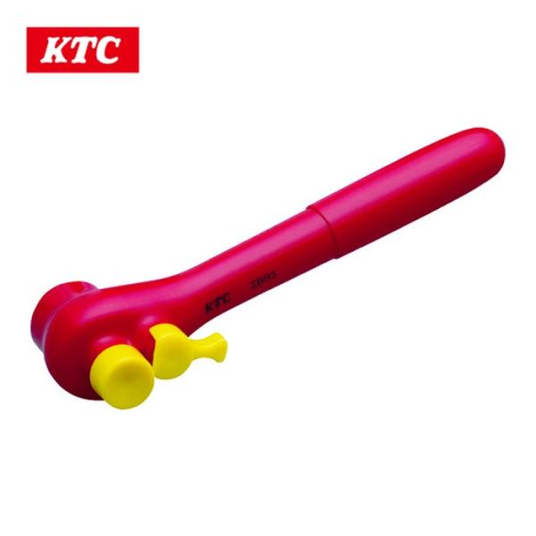 KTC 絶縁ラチェットハンドル|特長:絶縁工具に関する唯一の国際規格であるIEC60900:2004規格に適合した製品です。 AC1000V、DC1500Vまでの電圧に対応します。 ソケットの脱落を防止し、ソケットの取り外しも容易なユニオン...