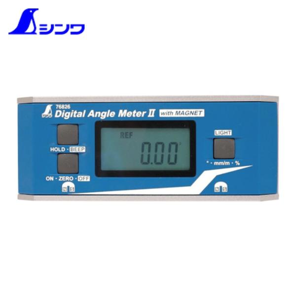 特長●角度・勾配・立ち上がりの高さを表示します。●水平・垂直を音で知らせます。●どんな角度でも基準点(00.0°)に設定可能です。用途●水平・傾斜の測定に。●勾配、1mあたりの立ち上がりの測定に。