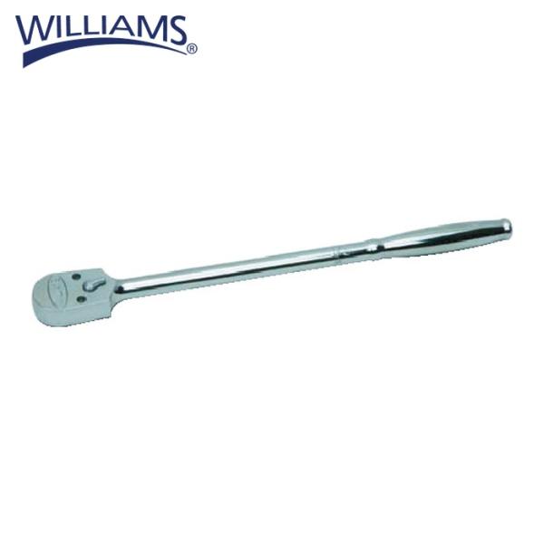 WILLIAMS ラチェットハンドル|特長:密閉式のエンクローズド・ヘッドは、ゴミやホコリ、液体などがヘッド内に入り込むのを防ぎ、内部潤滑を保ちます。 なめらかなコンフォートグリップ・ハンドルは手袋なしで1日中使用することが可能です。 10...