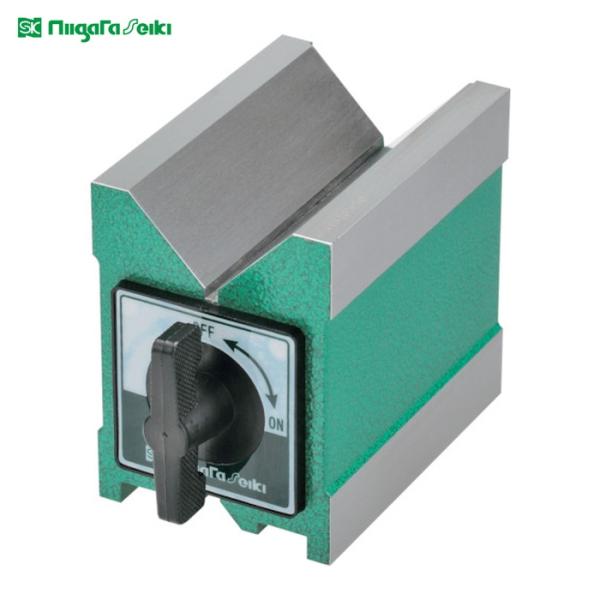 特長●マグネットのON／OFFが可能です。用途●丸棒の固定、ケガキ用測定具として。