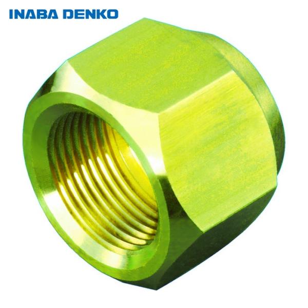 因幡電工 冷媒フレアージョイント|特長:冷媒(R410A、R407C、R134a、R404A、R507A、R22、R32など)に対応しています。