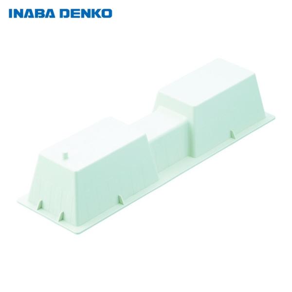 因幡電工 エアコン架台|特長:軽量で耐候性、耐荷重性に優れた樹脂製エアコン据付台です。 中央部にドレンホース差込スペースを設けてあり、ドレンホースの先端部(排水部)を見せないように施工できます。