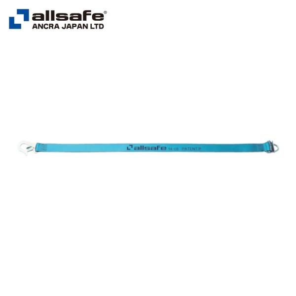 allsafe トラックレール用オプション|特長:トラックにて昇降ゲートでのカゴ台車落下防止対策品です。 新型スナップフックにより脱着が容易です。