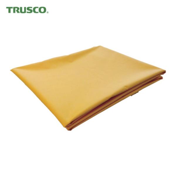 TRUSCO 防炎シート|特長:産業用強力ポリエステル基布に、特別設計の塩化ビニール樹脂をコーティング加工したシートです。 耐久性・耐候性・防水性に優れたターポリンシートです。 6色のカラーバリエーションで用途に合った使い分けができます。