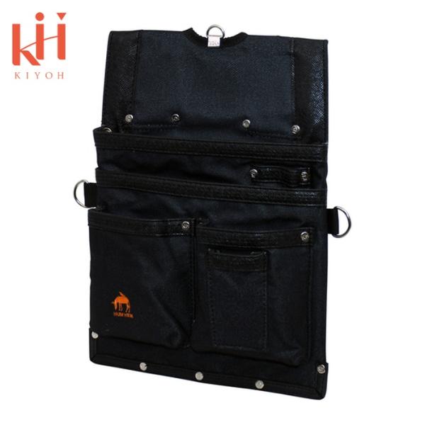 KH 腰袋|特長:摩擦に強く、傷がつきにくい腰袋です。 柔らかく心地よい手触りが特徴の素材です。 カジュアルな素材感でお仕事でもオフタイムでもお使いいただけます。