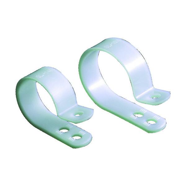 品川商工 ケーブルクリップ|特長:内側のエッジ部は丸味を帯びているので、電線被覆を傷つけません。 SL・14N~SL・32Nは、収束径を変えることができます。