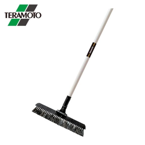 テラモト ほうき|特長:柄の角度が180度自由自在です。