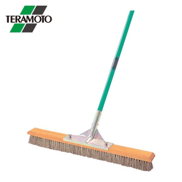 テラモト デッキブラシ|特長:広い工場内を効率よく清掃できます。