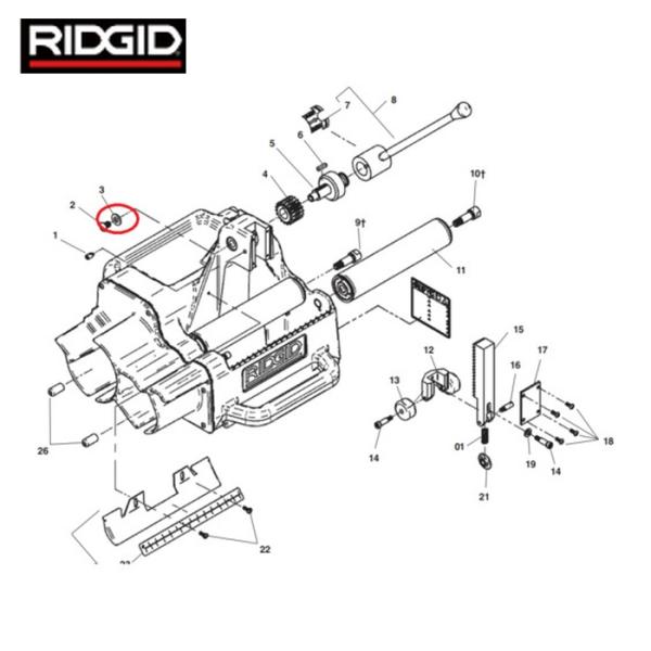 特長●リジッド高速管端処理機122XL用補修パーツです。