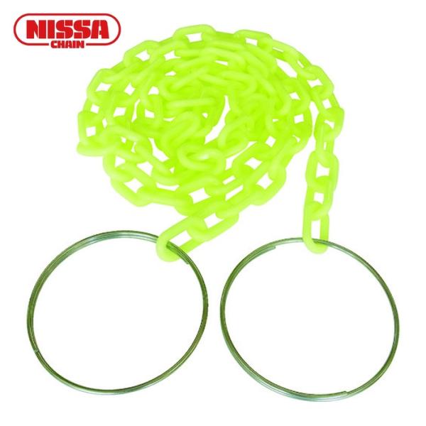 特長●持ち運びが便利です。●折りたためるのでかさばりません。●コーン用のステンレス製リング付チェーンです。用途●カラーコーンに掛ける間仕切り用チェイン。