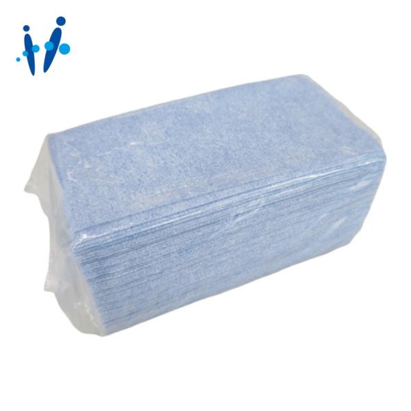 橋本クロス 紙・不織布ウエス|特長:吸水スピードの速いパルプ素材を使用しています。 異物混入対策に有効な色付きのワイパーです。 アルコールに浸して使用できます。