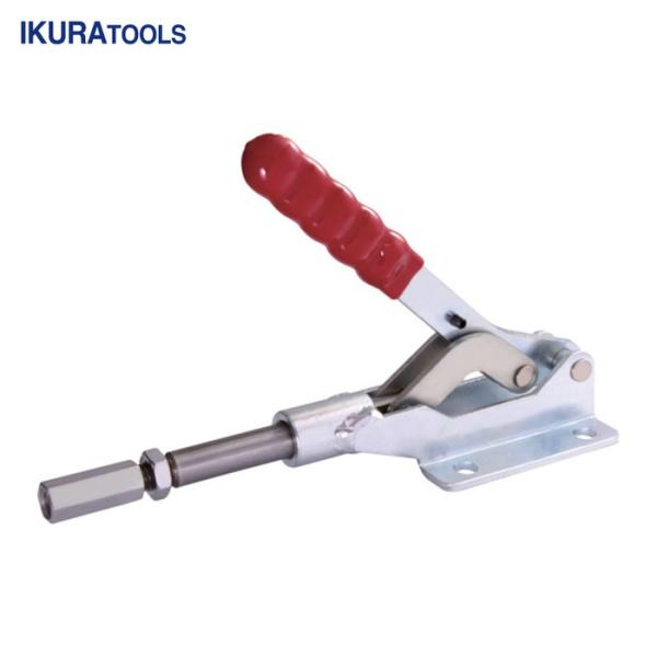 育良 トグルクランプ(横押型)|特長:溶接治具、組立治具、検査治具、加工治具に最適です。