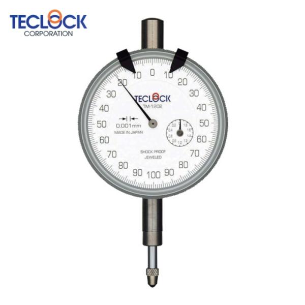 TECLOCK ダイヤルゲージ|特長:最もポピュラーな0。 001mmモデルです。