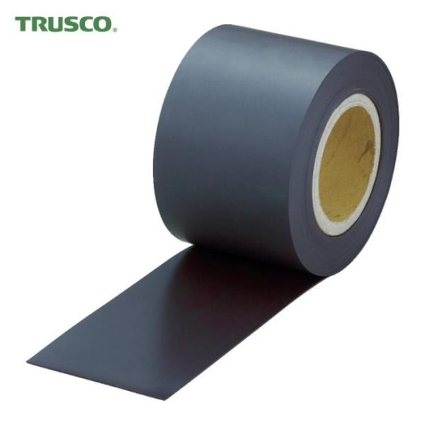 TRUSCO マグネットシート|特長:強磁力の異方性マグネットロールです。 柔軟性に優れていますので取り扱いが簡単で、ハサミで容易に裁断できます。