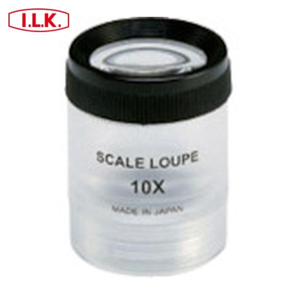 池田レンズ 手持ちルーペ|特長:置き型スケールルーペです。