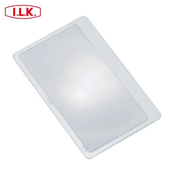 特長●下敷きのように薄く軽いので携帯に非常に便利なシート状のレンズです。プレス成型で製造している為画像も鮮明です。材質：アクリル