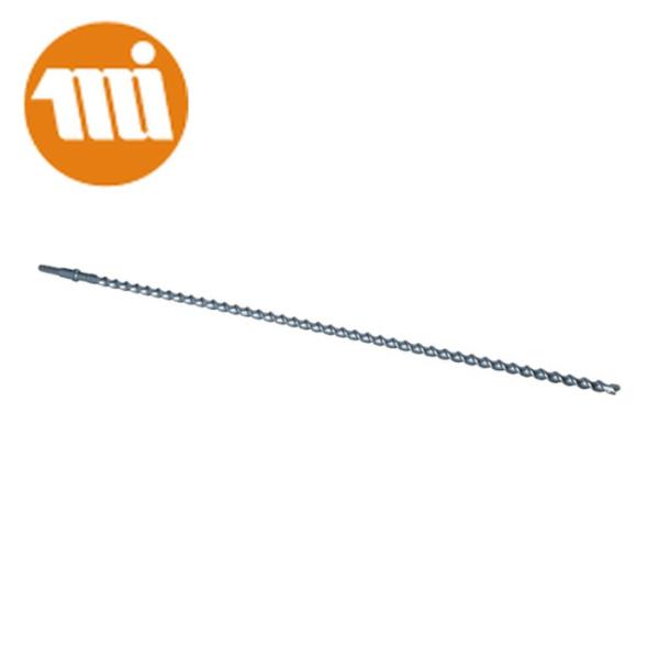 ミヤナガ コンクリートドリル(6.35六角軸)|特長:石材用に厳選された超硬チップを採用しています。 全体熱処理により折れに強く曲がりにくいです。