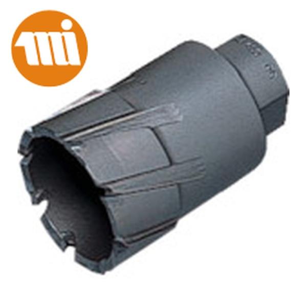 ミヤナガ 磁気ボール盤カッター|特長:円柱切削により、切削面積が小さく、小パワーの機械で大口径の穴あけができます。