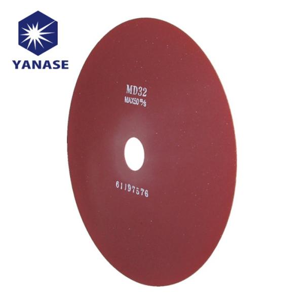 ヤナセ 切断砥石|特長:ダイヤモンド入の極薄切断砥石で寸法精度にこだわっています。