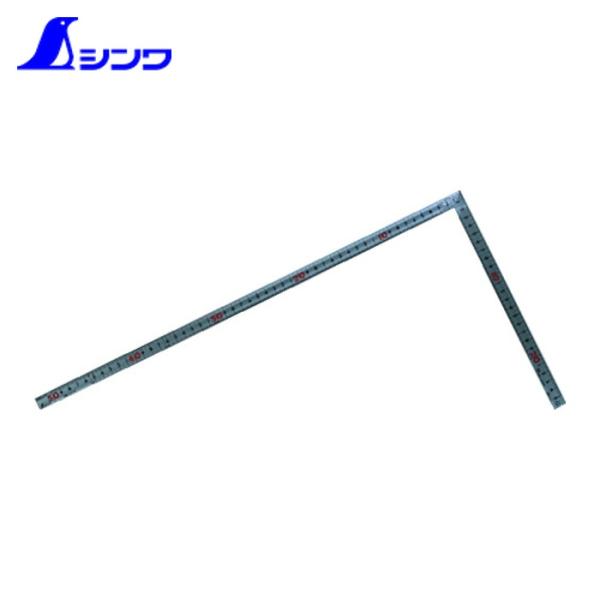 シンワ 曲尺|特長:角が薄くケガキやすくなっています。 目盛がエッチングのため消えません。 外側基点の内側目盛が付いています。