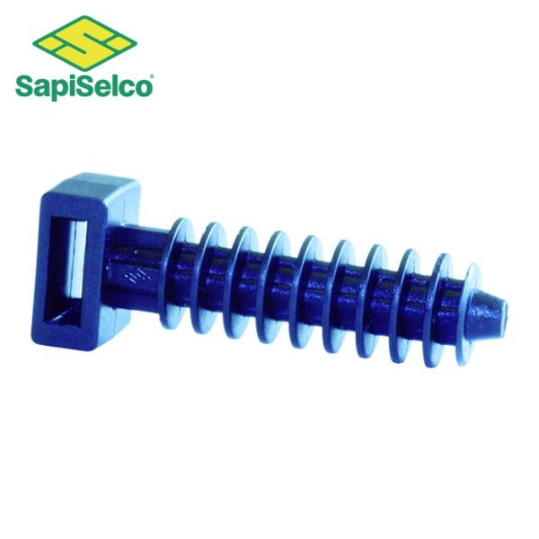 SapiSelco ケーブル固定具|特長:ケーブルタイを固定し、電線、ケーブルをまとめることができます。