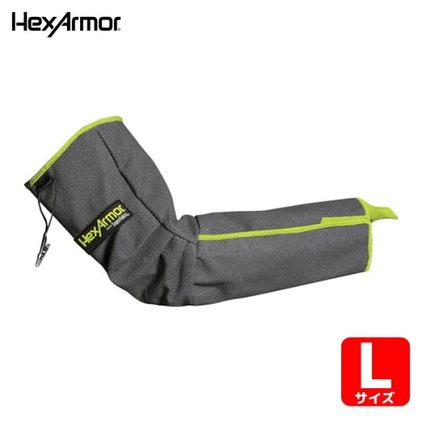 HEX ARMOR 耐切創腕カバー|特長:手首から上腕にかけて覆うようにSuperFabric[[R上]]素材を使用し、鋭利な物の侵入を防護し、切創は勿論のこと、突刺し事故を防ぐ革新的な腕カバーです。 ニット編みの物や、革製のアームスリーブ...