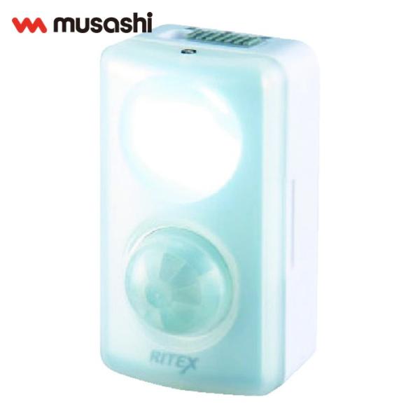 musashi 室内用センサーライト|特長:マグネットやフックで簡単に設置できます。 センサーモードとハンディライトモードがあります。 センサーモードと常時点灯モードの切り替えが可能です。