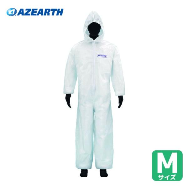 アゼアス 使い捨て保護服|特長:ポリプロピレン(PP)スパンボンド不織布の上にフィルムラミネートを施し、防水性に優れた商品です。