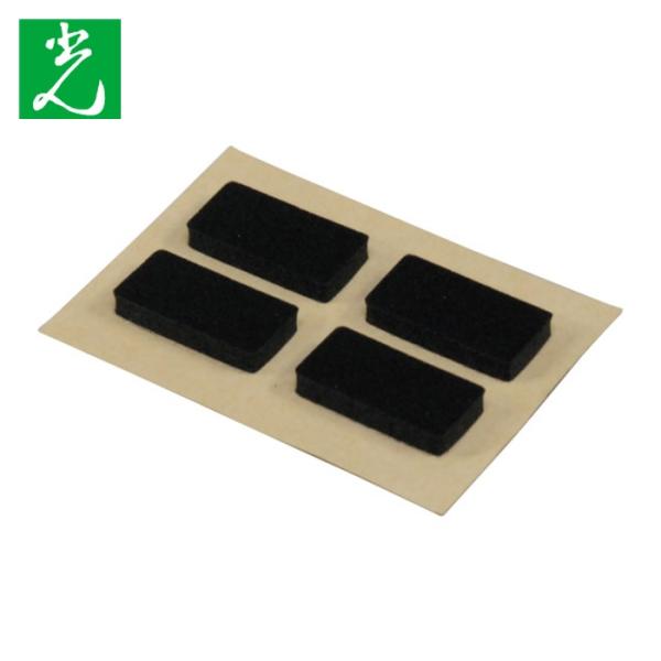 特長●使用しやすいサイズに加工されています。●粘着テープ付きなので簡単に貼れます。用途●防振、防音に。