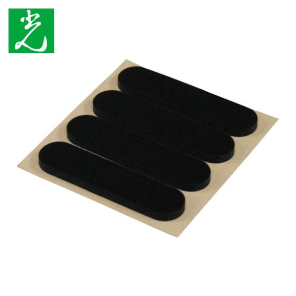 特長●使用しやすいサイズに加工されています。●粘着テープ付きなので簡単に貼れます。用途●防振、防音に。