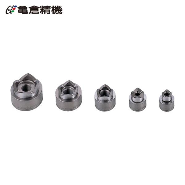 亀倉 手動油圧式パンチャー用替刃|特長:特殊鋼を採用しており耐久性に優れています。