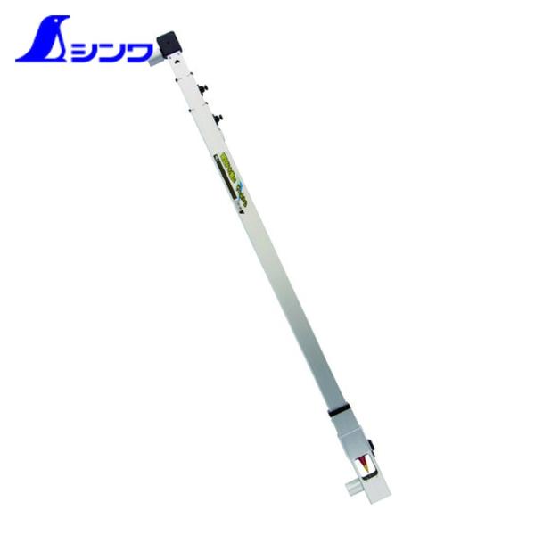 シンワ 風防下げ振り|特長:筋交いをかわせる約40mmの突当て付です。 糸が竿の内部に収納されているので風の影響を受けずに鉛直確認が可能です。 制動プレートを上げて振れ幅を狭めることで早く錘を安定させる錘揺れ静止機構付です。