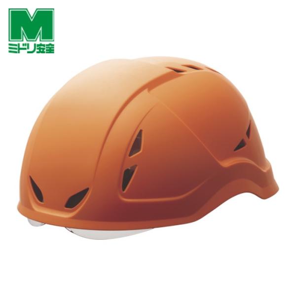 ミドリ安全 軽作業帽|特長:目のサイドまで保護する、ワイドシールド面搭載です。 シールド面は歪みの少ないポリカーボネート製です。 傷のつきにくい両面ハードコート仕上で、視界良好です。