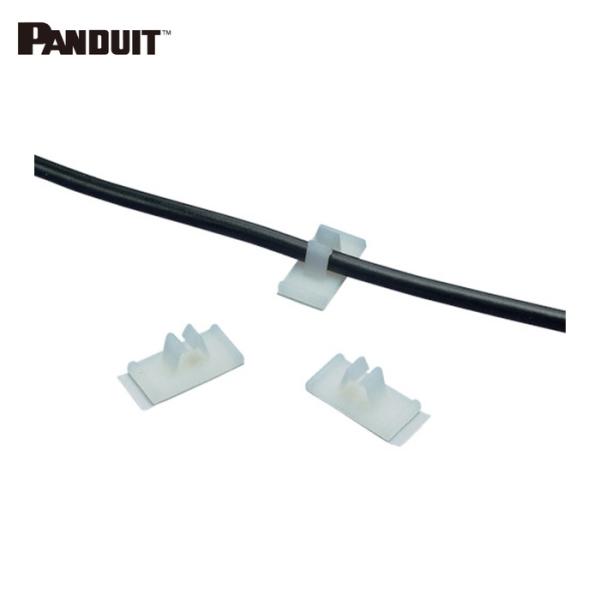 PANDUIT ケーブルクリップ|特長:ワイヤー、ケーブル、コードを簡単に挿入できます。