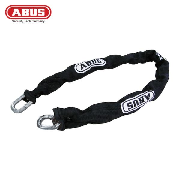 ABUS チェーン|特長:切断に対して非常に屈強です。 布カバー付ですので耐久性にも優れています。 屈強な南京錠との組合せで最高レベルのセキュリティコンビネーションが可能となります。