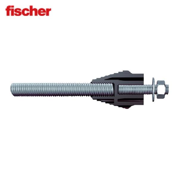 フィッシャー 外断熱用アンカー(ねじ込み式)|特長:漆喰又はモルタルの上から断熱材まで貫通して留め付けが可能なシステムです。 サーマルバリア(黒色の頭部)が熱量のロスを最小限に抑制します。 施工が容易な接着系注入式アンカーFIS・VSによる...