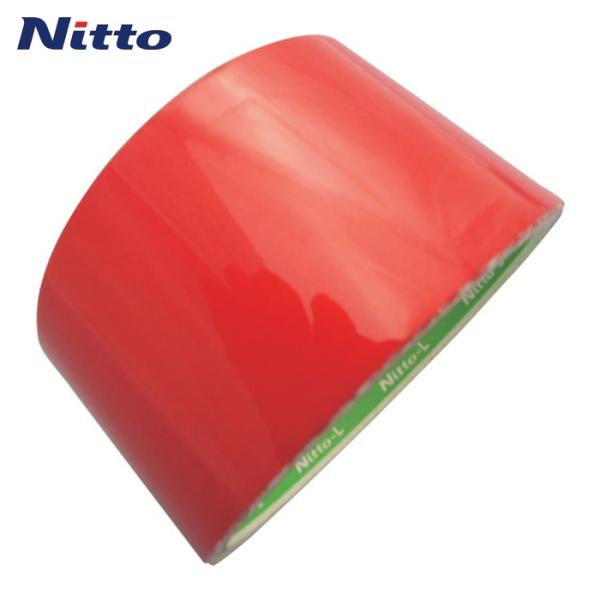 日東エルマテ 反射テープ|特長:投射された光を確実・正確に再帰反射します。 基材に反射用ガラスビーズが均一に封入されています。