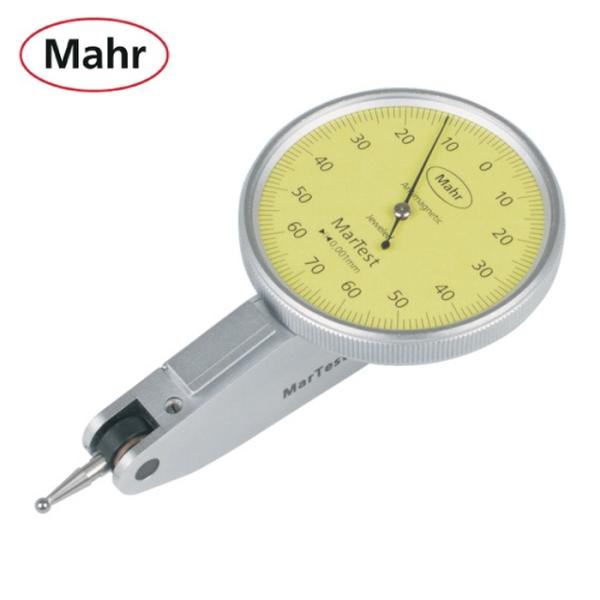 マール テストインジケータ|特長:固定用金具(シャンク)取り外し自由構造により、自在に位置の変更ができます。 内部軸部はすべて、耐摩耗仕様の人工宝石を採用しています。 取付軸は、6mm・8mmの2本付で、取り外し可能です。