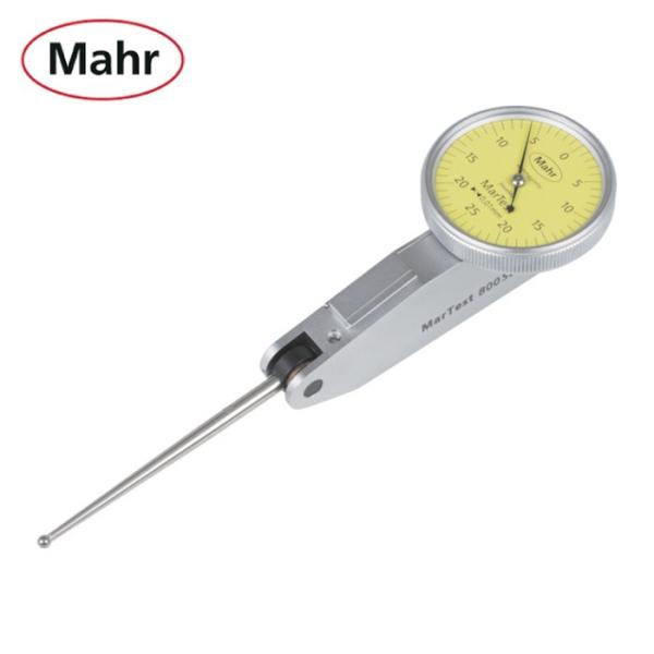 マール テストインジケータ|特長:固定用金具(シャンク)取り外し自由構造により、自在に位置の変更ができます。 内部軸部はすべて、耐摩耗仕様の人工宝石を採用しています。 取付軸は、6mm・8mmの2本付で、取り外し可能です。