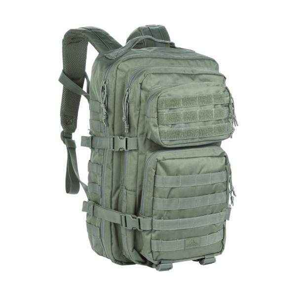 REDROCK バックパック|特長:2つのコンパートメントと2つのポケットで荷物を整理できます。 肩ベルトとバックパネル部分にメッシュ素材を使用しています。 MOLLEシステムを採用しており、別売りのポーチなどを取り付け可能です。