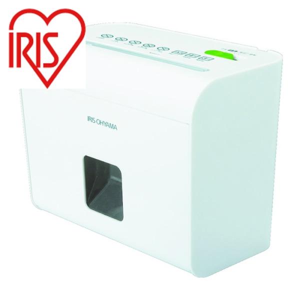 IRIS シュレッダー|特長:コンパクトな卓上タイプかつ、細密カットのシュレッダーです。 個人情報である郵便物(ハガキ・DM)の処理用に最適なA5サイズ用シュレッダーです。 2×11mmの細密裁断で、個人情報や貴重な情報もしっかりガードできます。