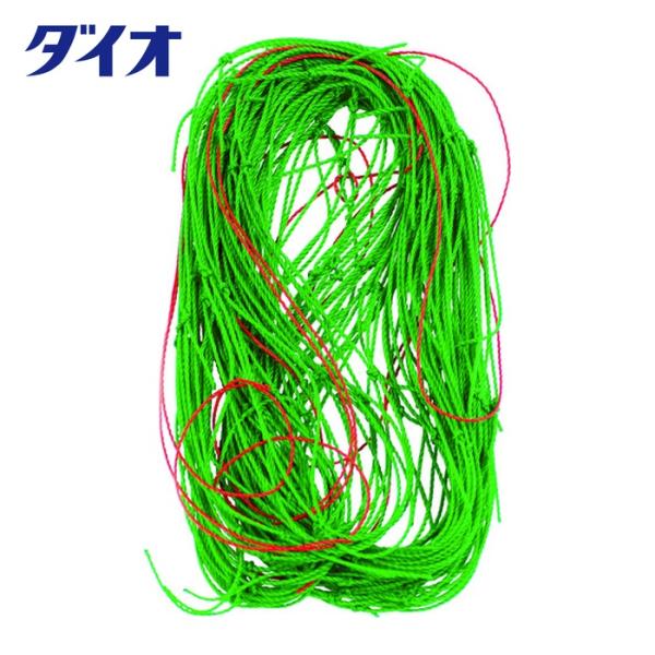 Dio 園芸ネット|特長:つる性植物の栽培に適したネットです。 四隅に取付ロープが付いてます。