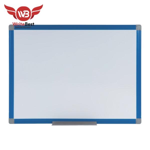 WRITEBEST ホワイトボード(無地)|特長:なめらかな表面で簡単に消すことができます。 簡単に設置できます。 縦、横どちらでも掲示できます。