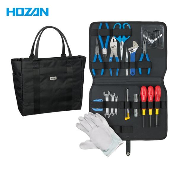 HOZAN ツールキット|特長:大容量トートバッグを採用しています。