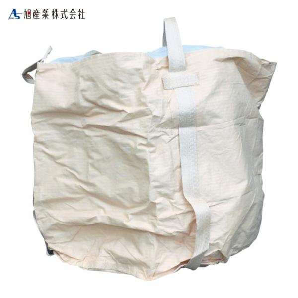 アサヒ コンテナバッグ|特長:本体生地(PP)と裏生地(PE)の二重構造です。 アスベスト廃棄レベル3に対応しております。 本体生地と裏生地の二重構造です。