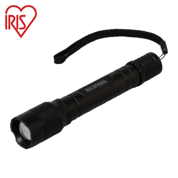 IRIS LED懐中電灯(電池式)|特長:スポットからワイドまで無段階に配光を変えられます。 コンパクトでしっかり明るいLEDハンディライトです。