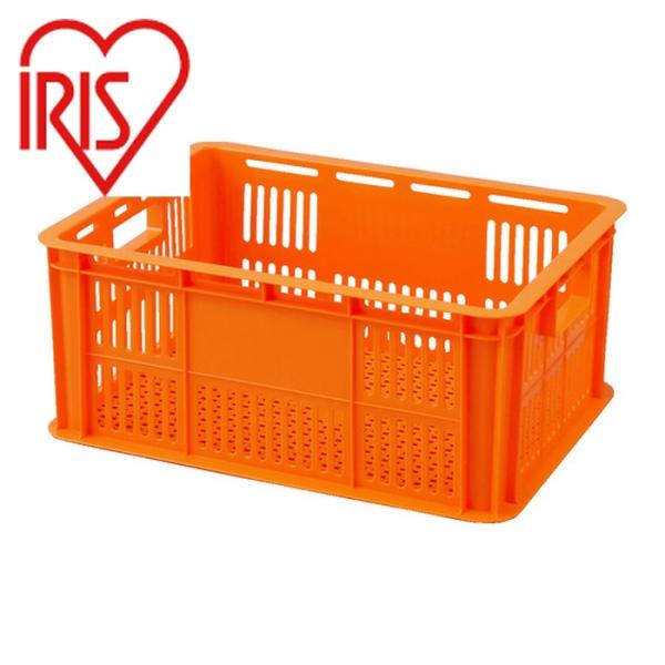 IRIS 車載用ラック|特長:両側の持ち手部分にはバックルがついているので、持ち運びに便利なコンテナです。 スタッキングして重ねても使用できます。