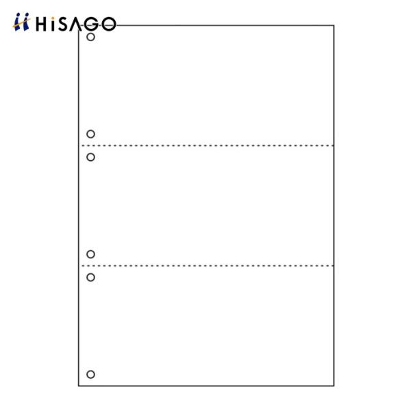 ・FSC[[R上]]認証材を使用した、プリンターを選ばないマルチタイプの汎用帳票紙です。・無地タイプなので使いやすい設計で帳票を印刷できます。・用紙サイズ:A4白紙3面6穴・ヒサゴ プリンタ帳票A4白紙3面6穴・上質紙-ブランド : HIS...